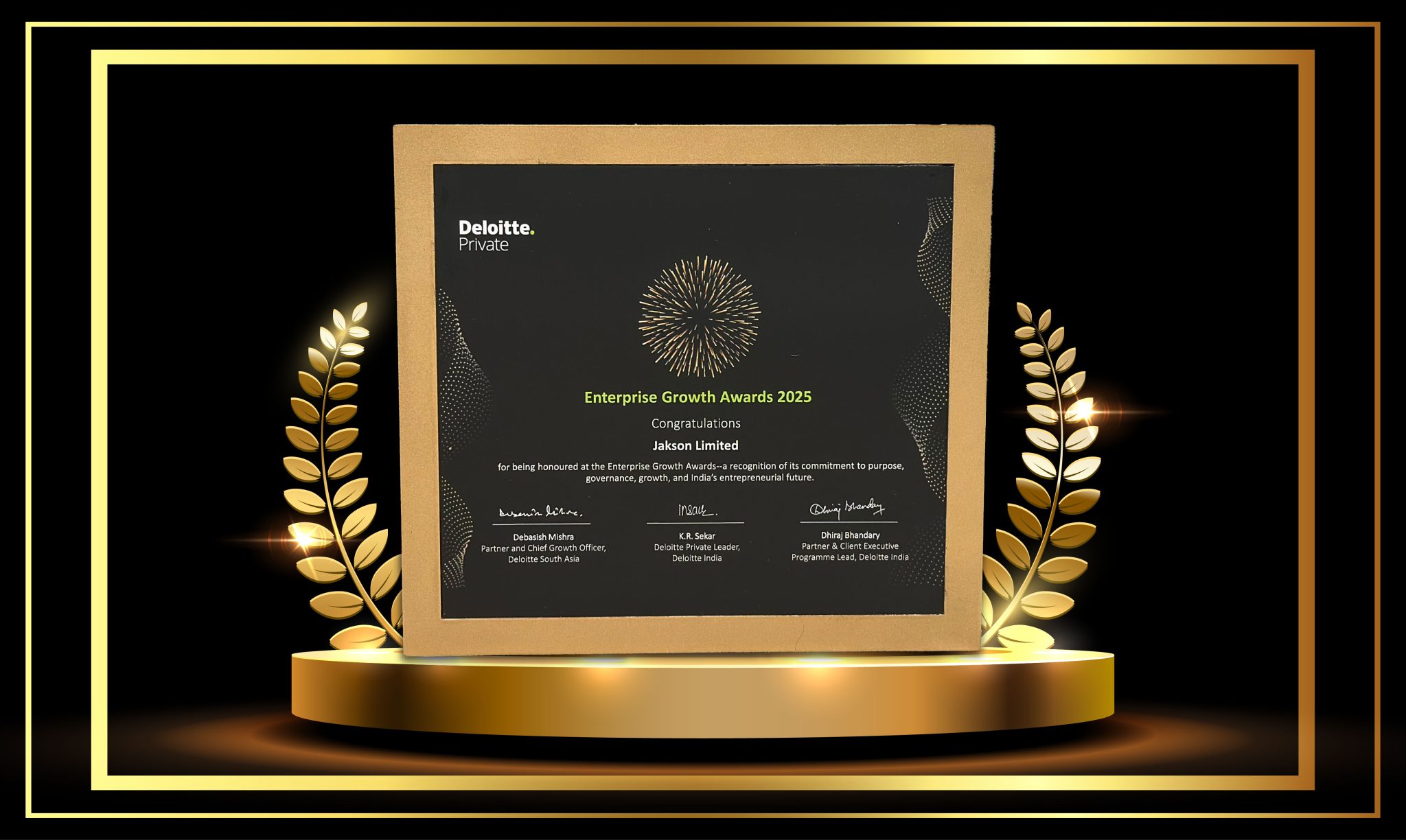 Jakson Group | Award-Winning Journey in Energy & Infra