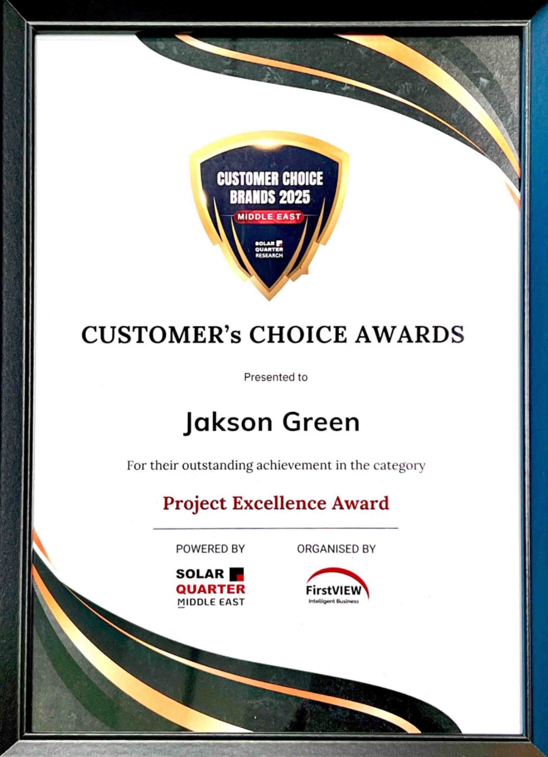 Jakson Group | Award-Winning Journey in Energy & Infra