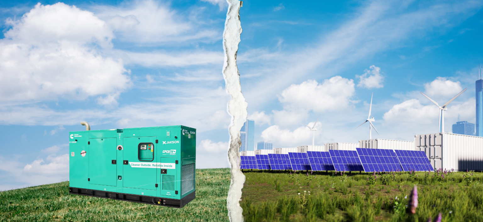 Diesel Gensets or Renewable Backup: Which Should You Choose?